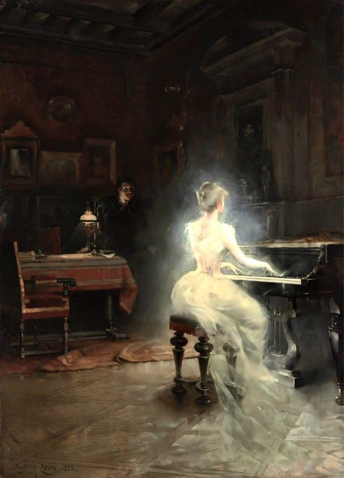 Lenora. “Spirit” pintura por George Roux. | by amália amora | Mar, 2025 ...