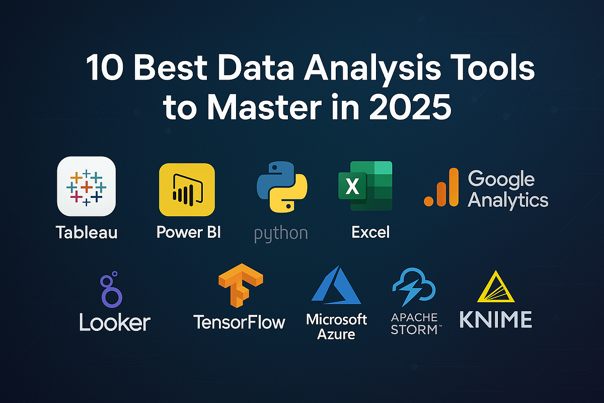 Top 10 Best Data Analysis Tools to Master in 2025 | by TheMindShift | Let’s Code Future | Medium