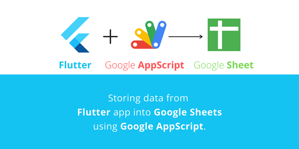 Storing data from the Flutter app → Google Sheets 📊 — Part 1 | by Shreyas Patil | MindOrks | Medium