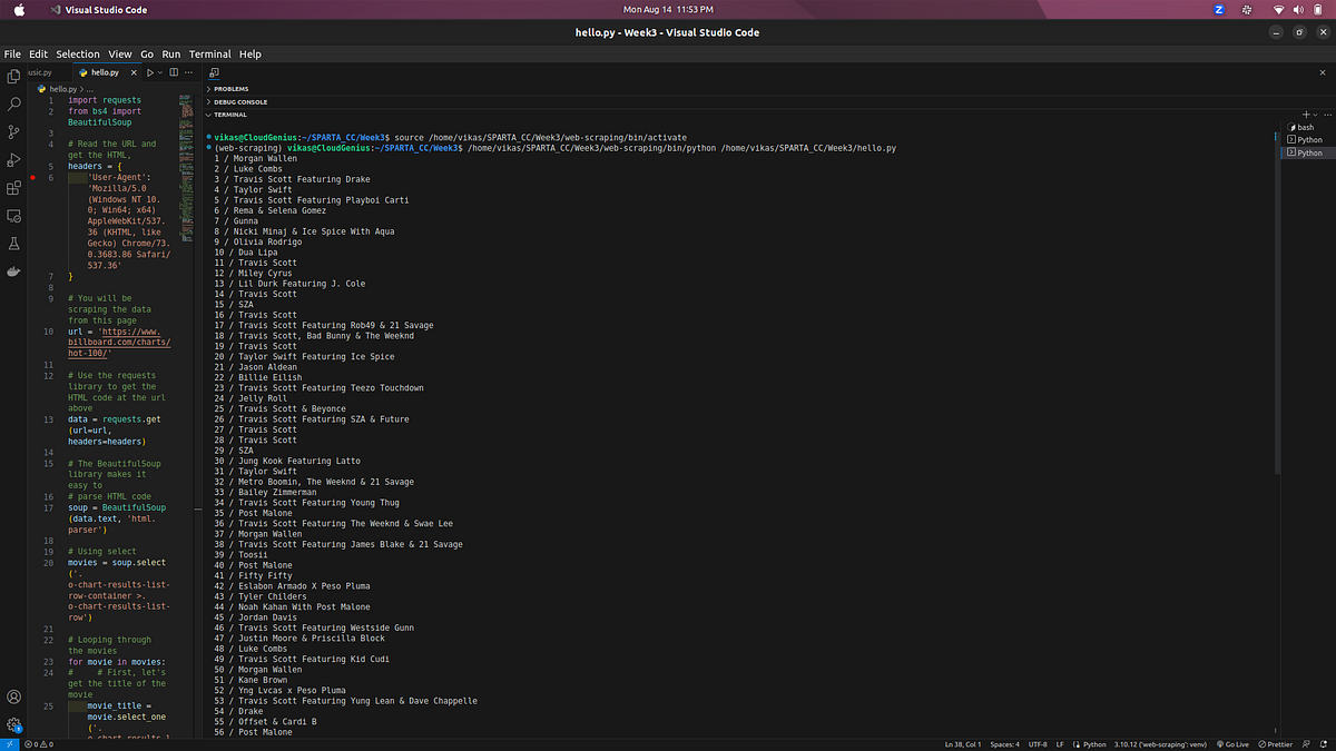 [Sparta Coding Club] Week 3 — Today I learned | by Vikas Wakde | Aug, 2023 | Medium