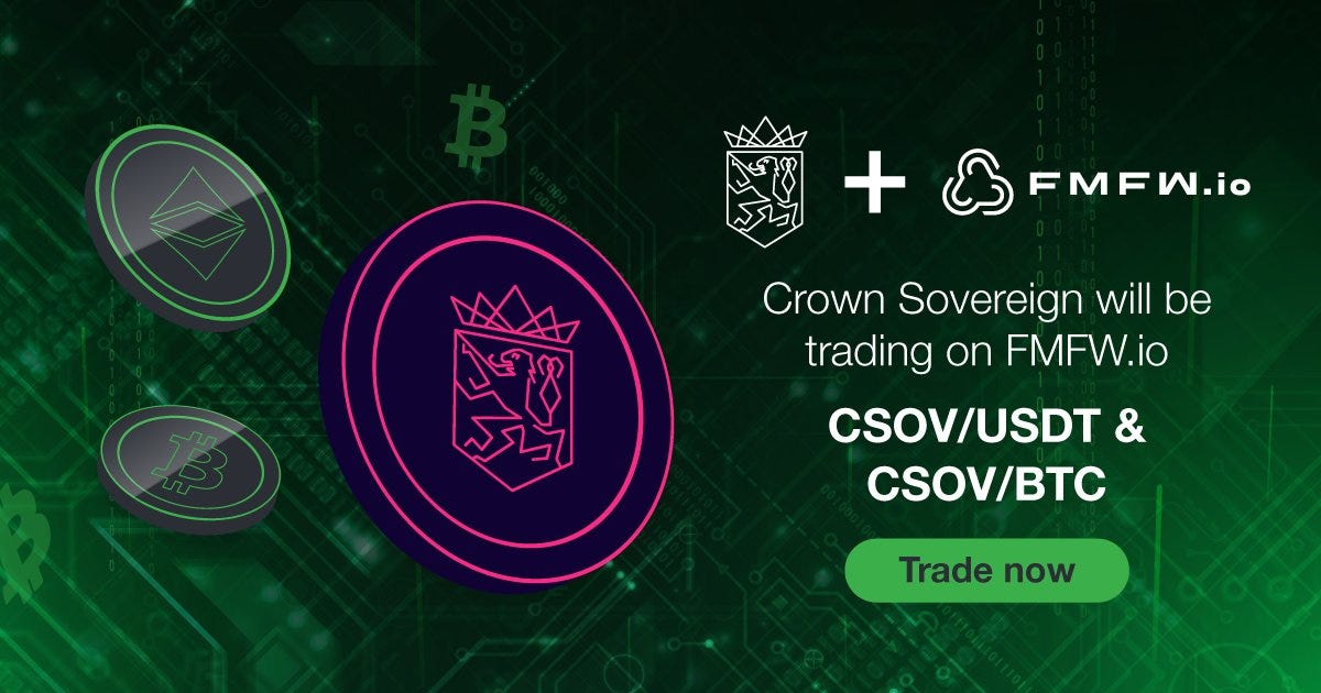 Introducing Crown Sterling and Crown Sovereign (CSOV) | by FMFW.io ...