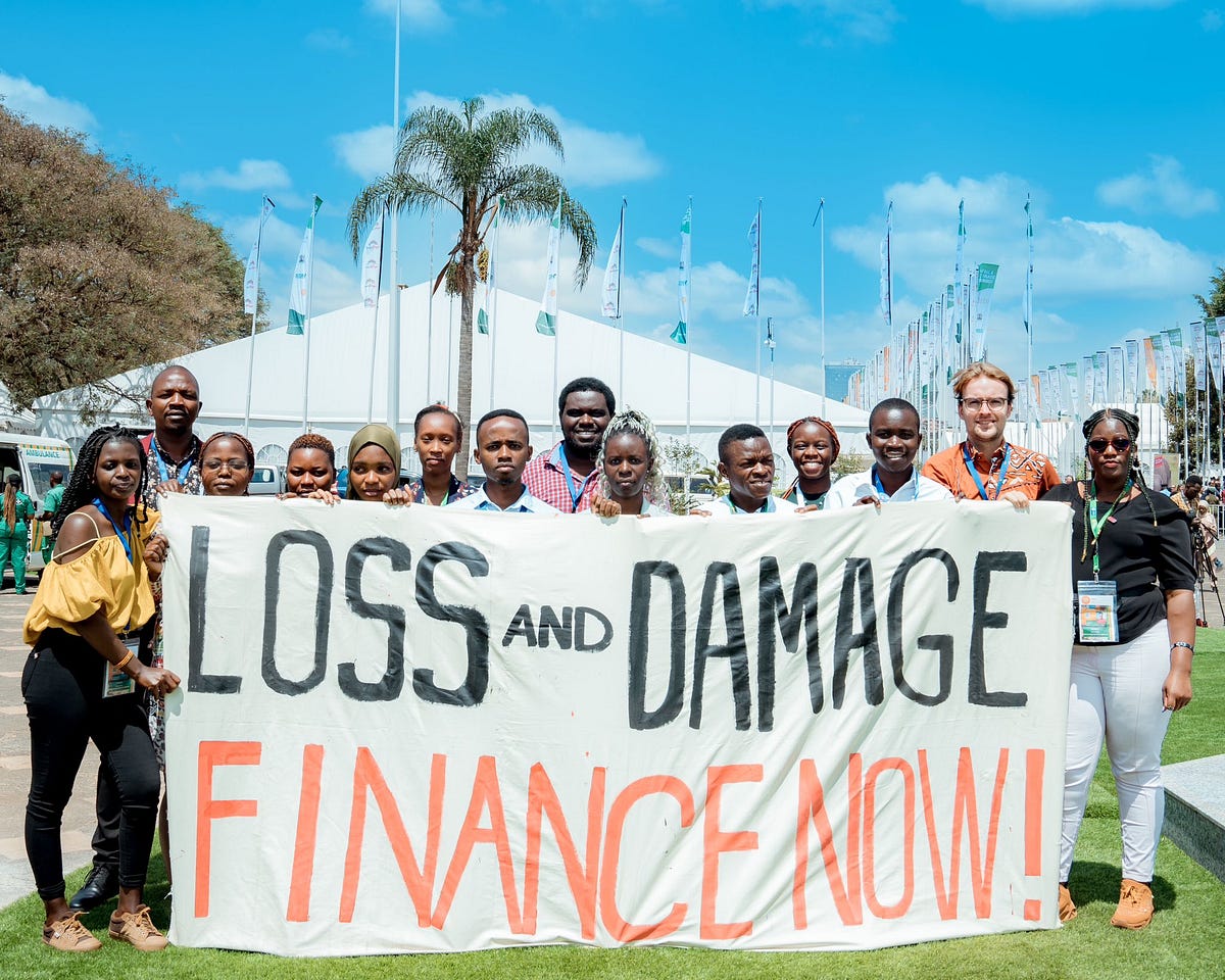 The Loss and Damage fund historically won by the Global South under ...
