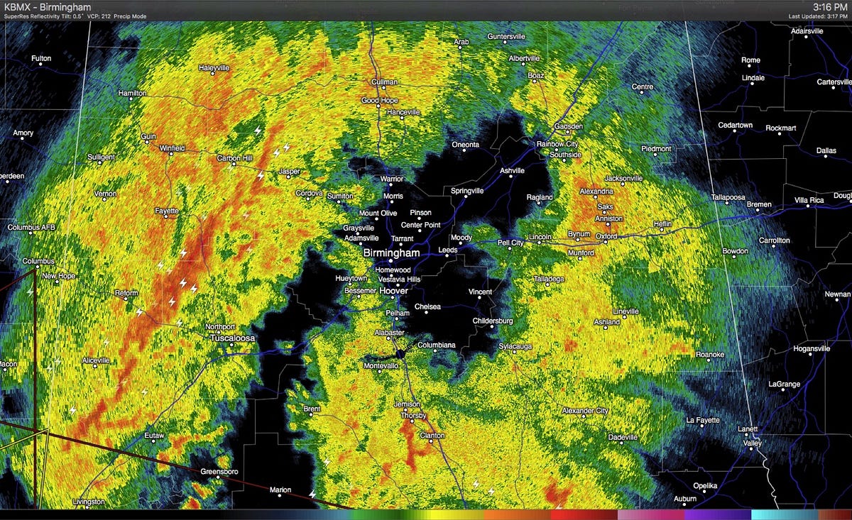 Alabama Weather Update. *Radar Check: Widespread rain continues… | by ...