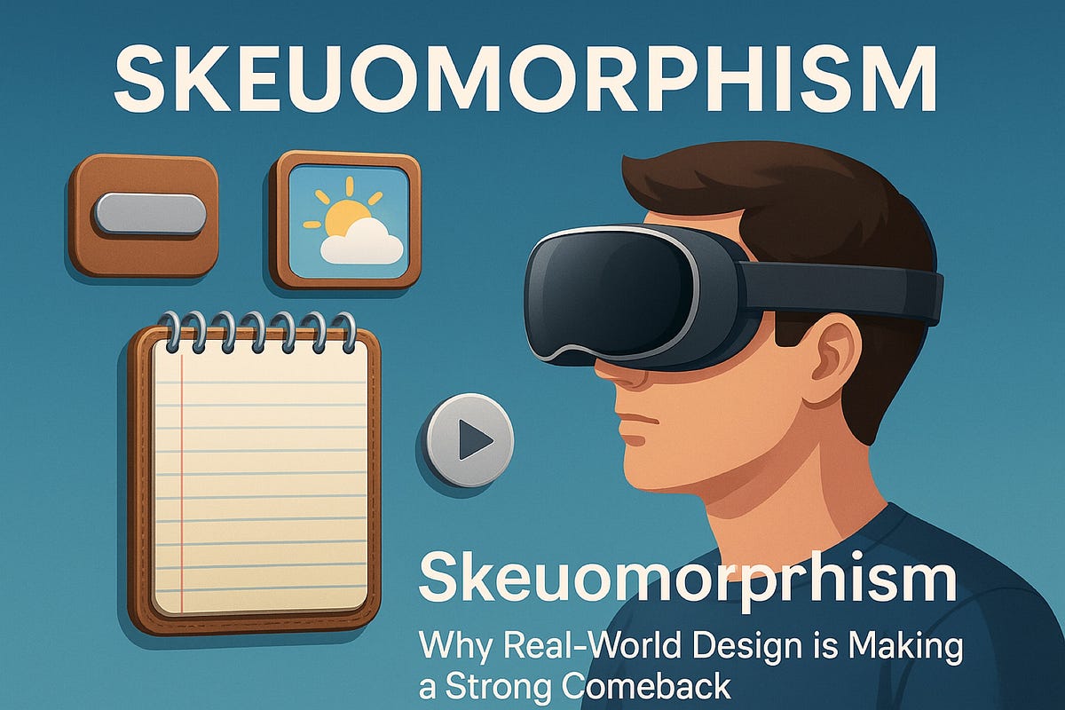 Skeuomorphism: Why Real-World Design is Making a Strong Comeback! | by ...