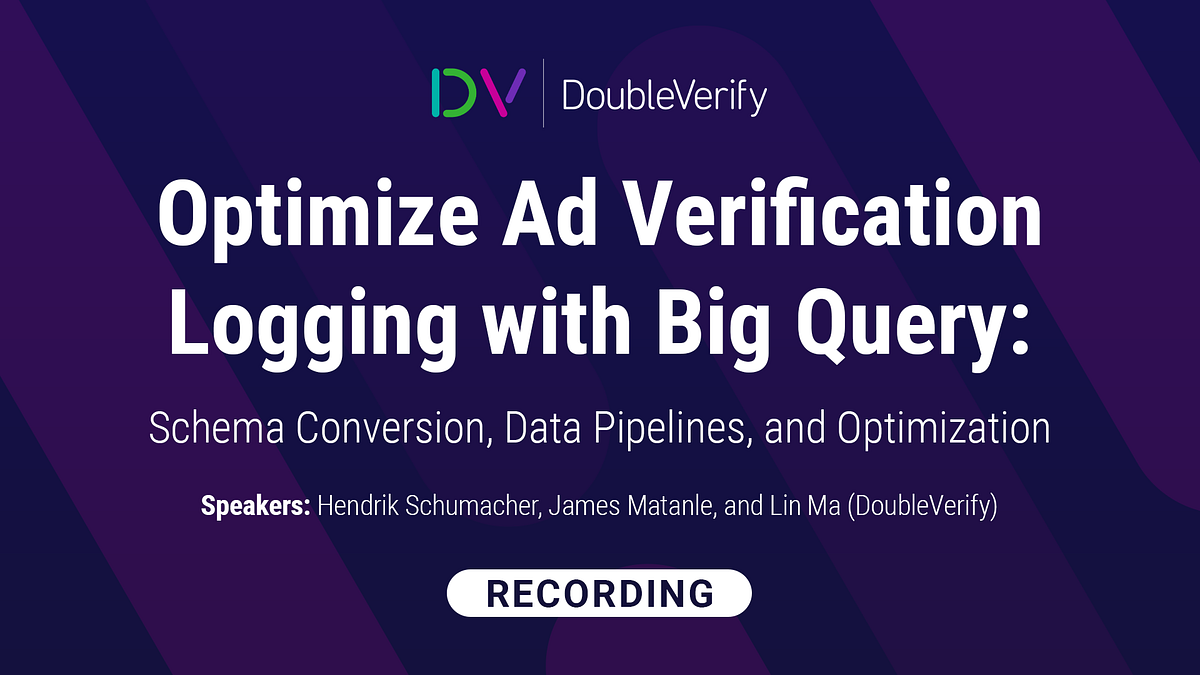 Video: Optimize Ad Verification Logging with BigQuery: Schema ...