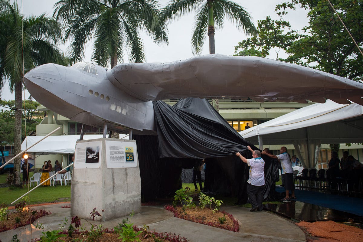Monument Unveiled In Fiji For RNZAF Flying Boat Veterans | by New ...