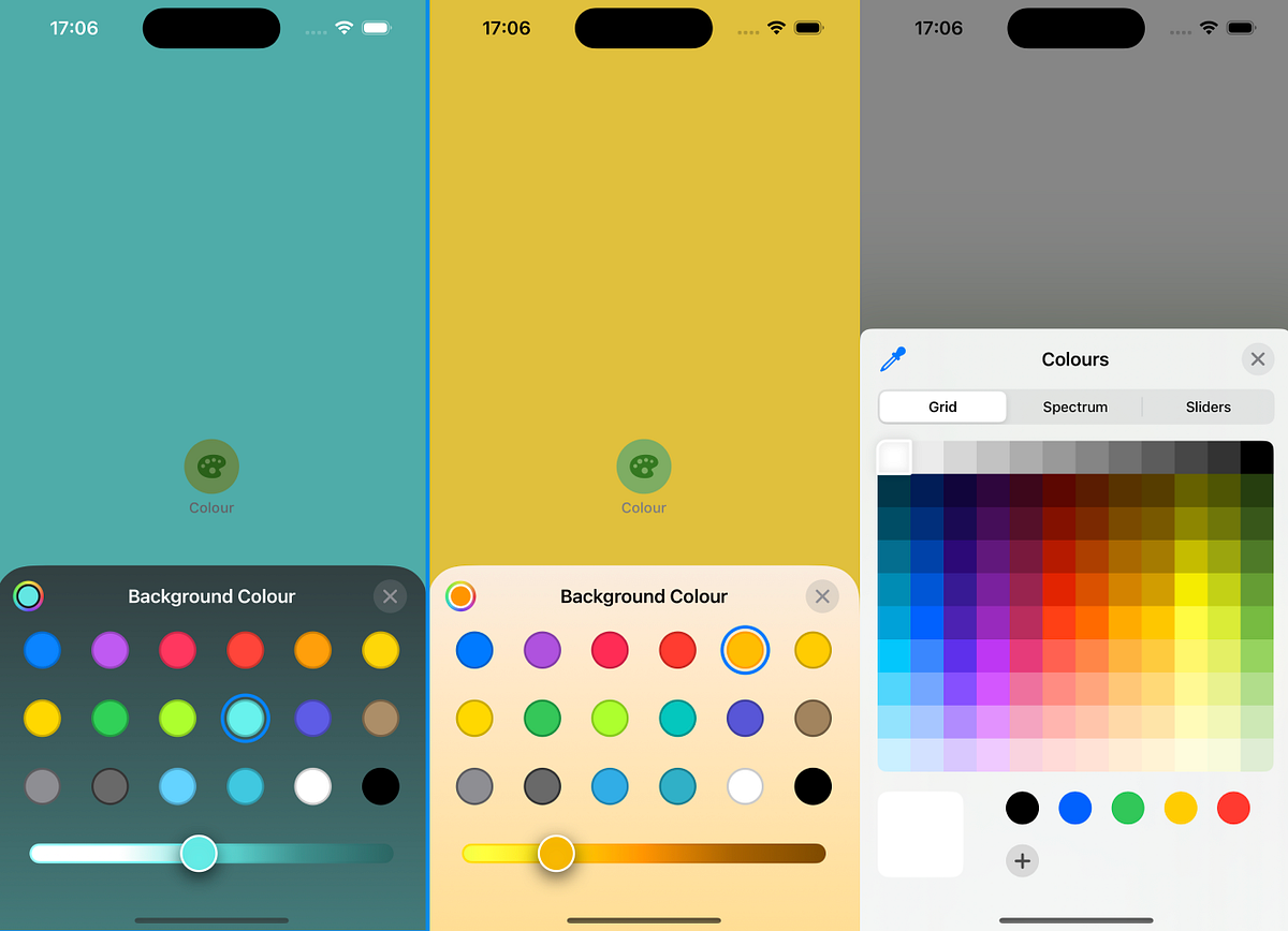 Custom ColorPicker Apple like in SwiftUI | by Bartłomiej Lańczyk | Medium