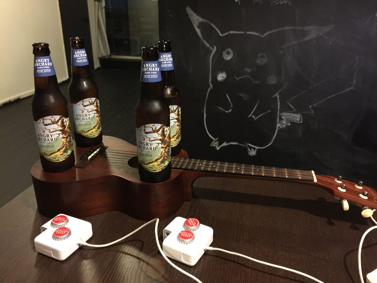 How to Hack a Beer Bottle with a Macbook Charger | by Aaron Landy | Medium