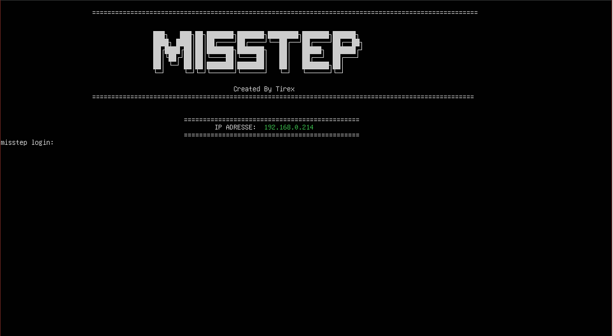 Misstep VulNyx — Official Writeup | by TirexV2 | Medium