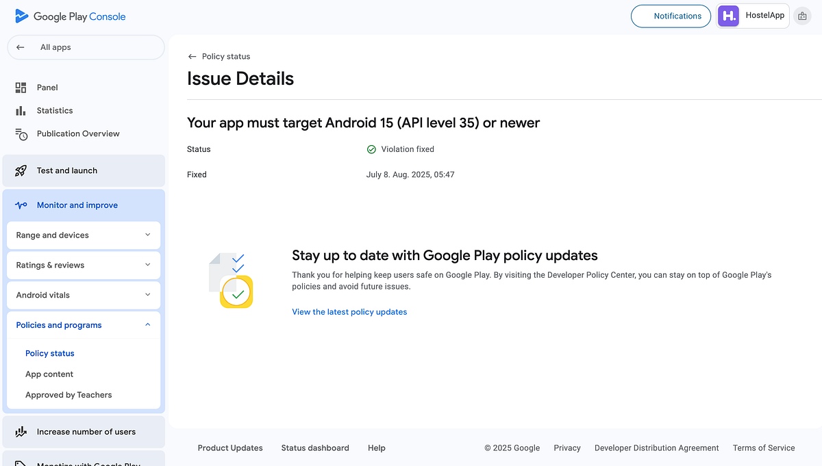 React Native (Expo) & Android API Level 35 — My Journey with the Gradle Bundle | by Maria ...