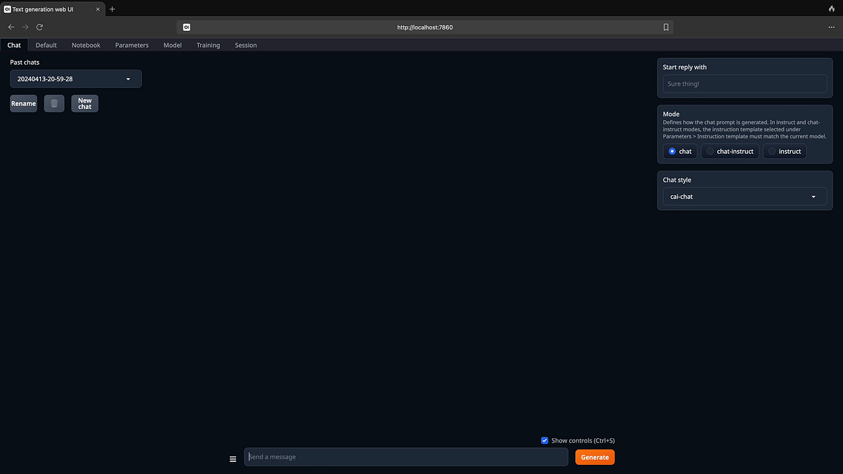 Oobabooga:Gradio web UI for Large Language Models. Supports transformers, GPTQ, AWQ, EXL2, llama ...