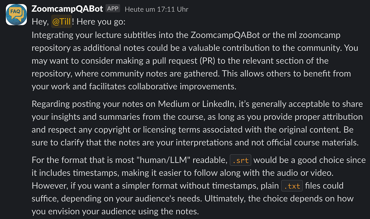 Unlocking the Power of ML Zoomcamp: A Subtitle Adventure | by Till Meineke | Oct, 2024 | Medium