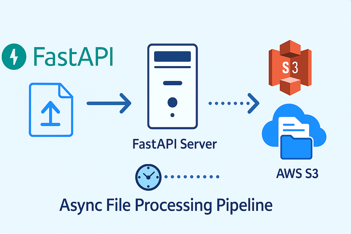 Asynchronous File Processing in FastAPI with Background Tasks and S3 | by Bhagya Rana | Medium