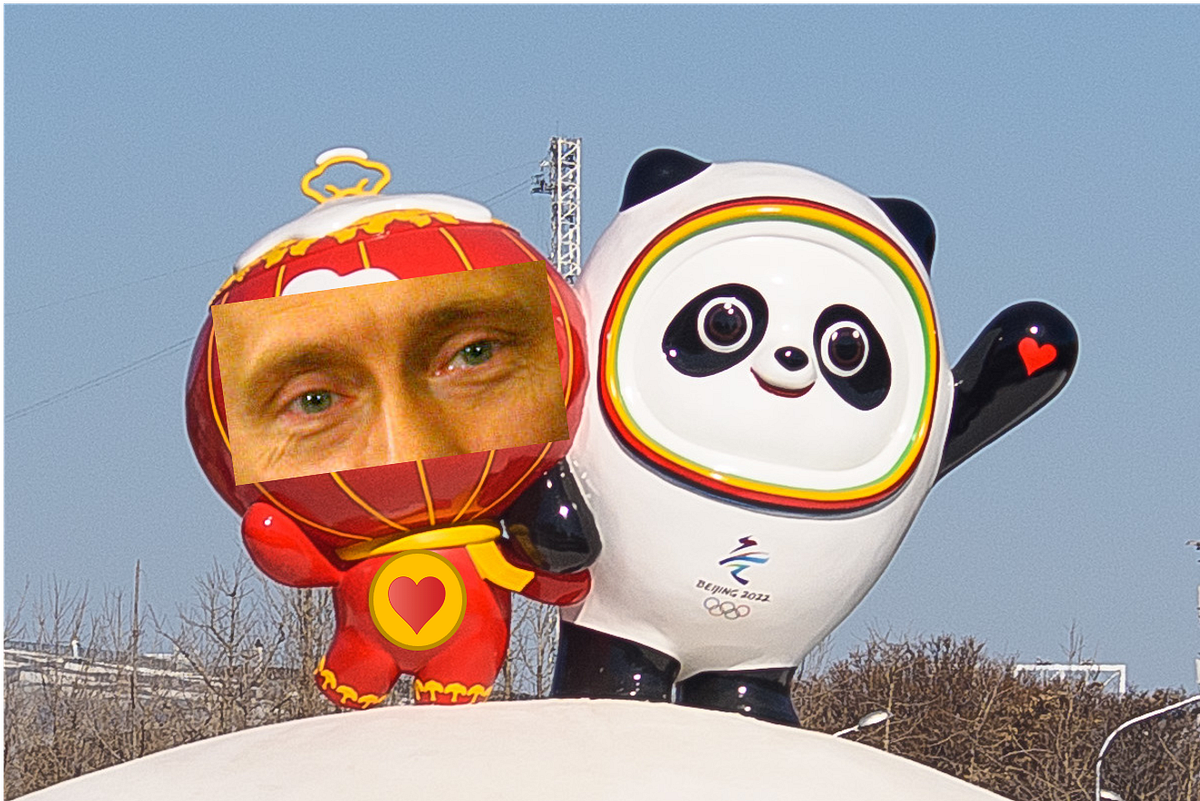 Putin, Xi Blowing Kisses, Part 1 | MuddyUm
