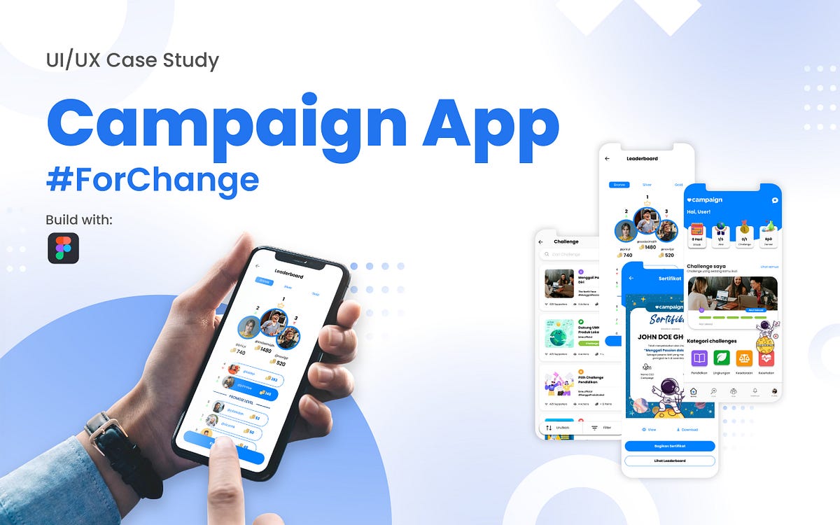 UI/UX Case Study: Campaign #ForChange Redesign | by Muhamad Rizki ...