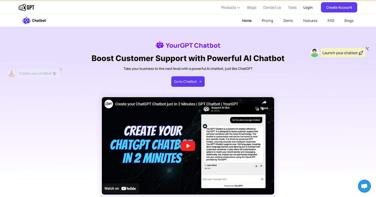 Build Your No Code Custom ChatGPT Chatbot |AI | Towards Dev