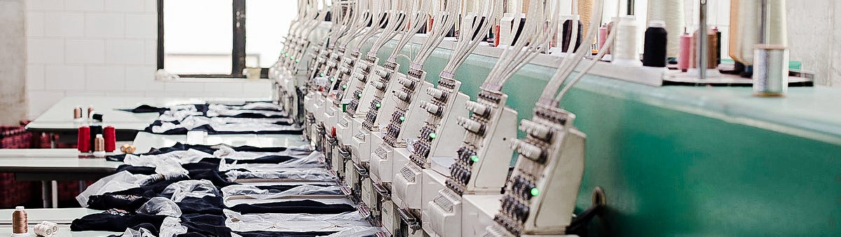 Cloth Manufacturing Processing. Clothing manufacturing includes… | by ...