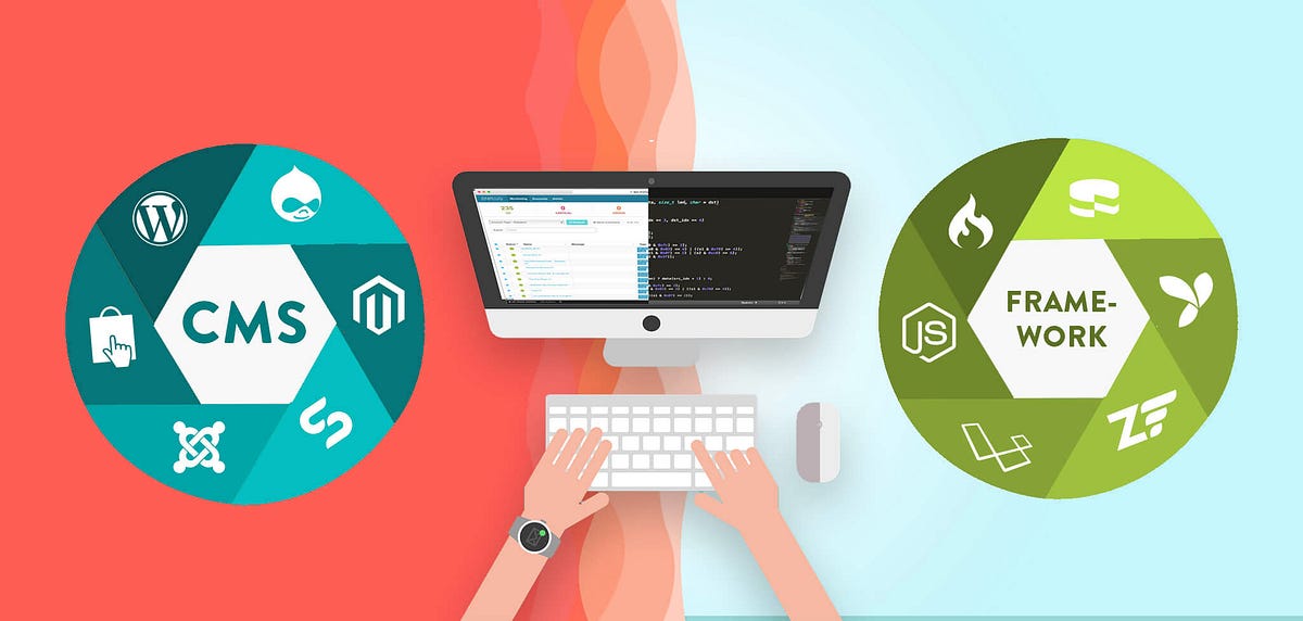 Difference Between CMS and Framework in Web Development | by Golpik | Medium