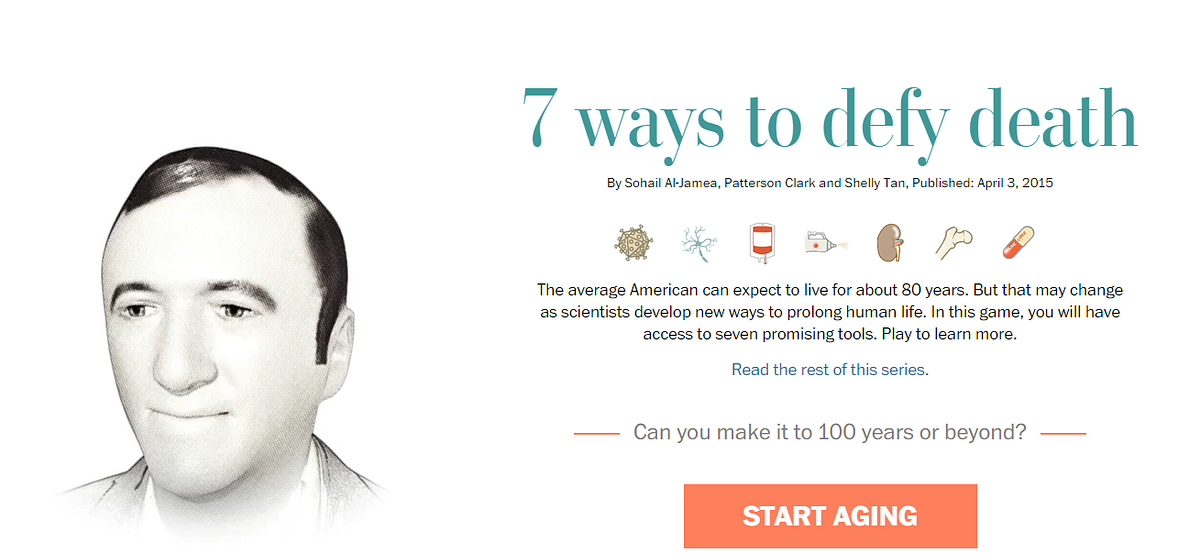 An analysis of the Washington Post’s ‘7 ways to defy death’ newsgame ...