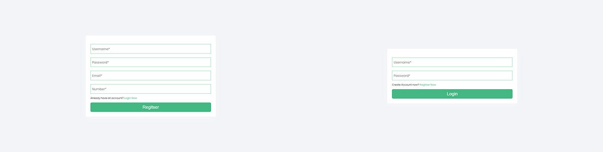 Vuejs Login and Register Form - w3hubs - Medium
