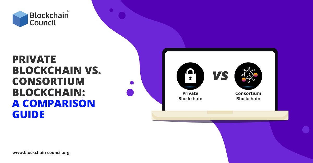 PRIVATE BLOCKCHAIN VS. CONSORTIUM BLOCKCHAIN: A COMPARISON GUIDE | by ...