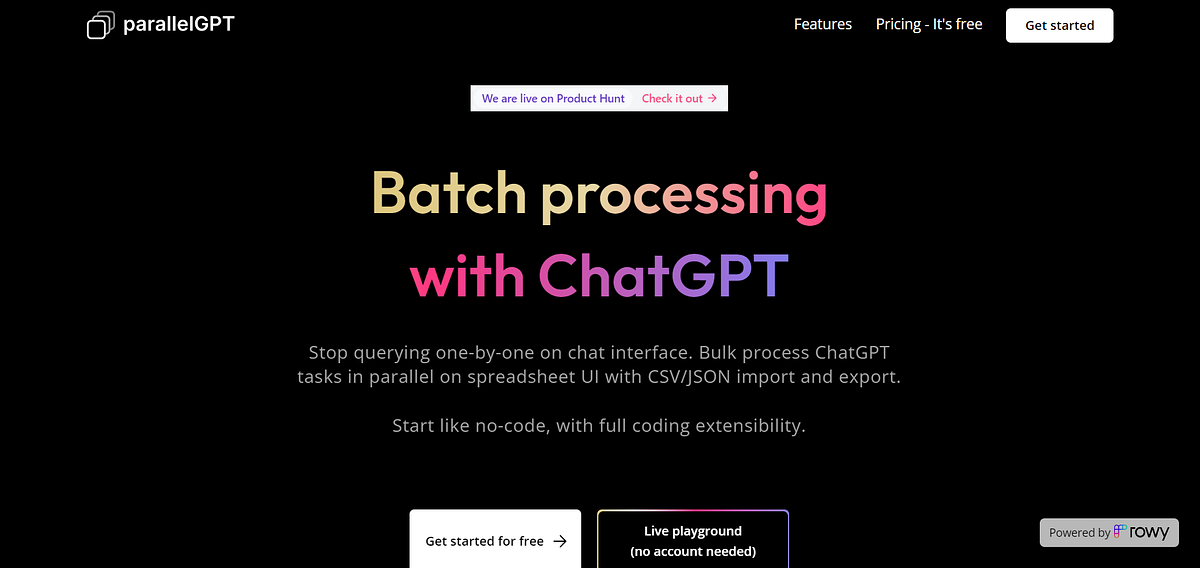 Exploring Parallel GPT for Chat GPT AI: A Revolutionary Tool for Workflow Optimization | by ...