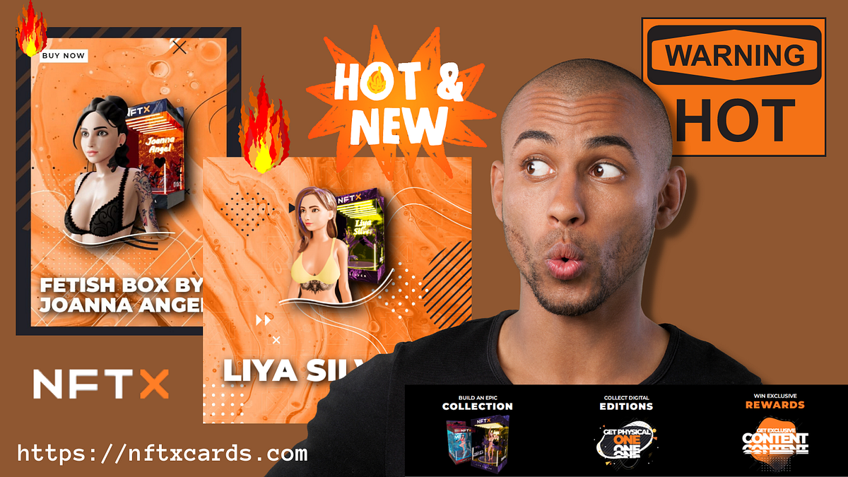 💋NFTxCards is a blockchain-based platform where adult performers create digital art and enables ...