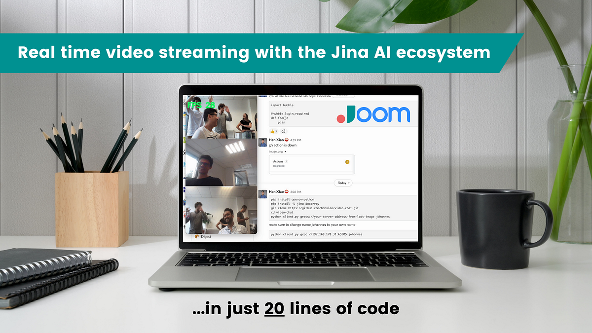 Joom: Real-time streaming in just 20 lines of Python | by Alex C-G | Jina AI | Medium