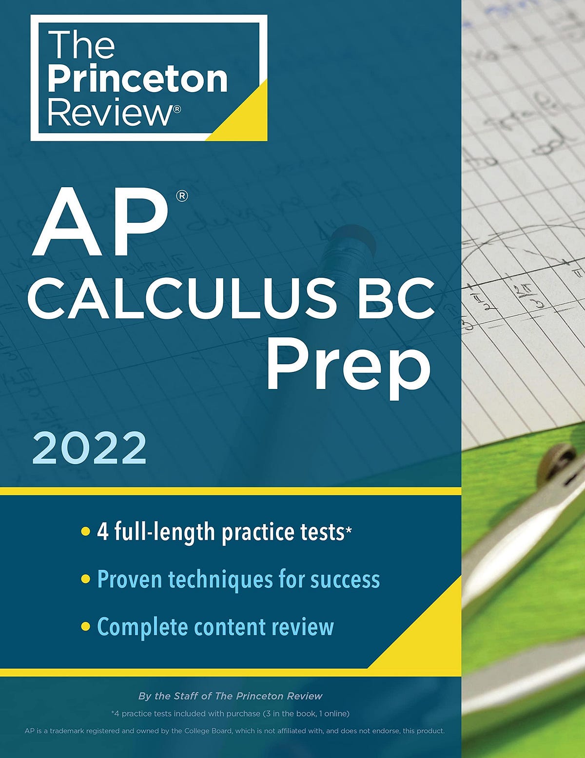 [PDF] Free Download Princeton Review AP Calculus BC Prep, 2022: 4 ...