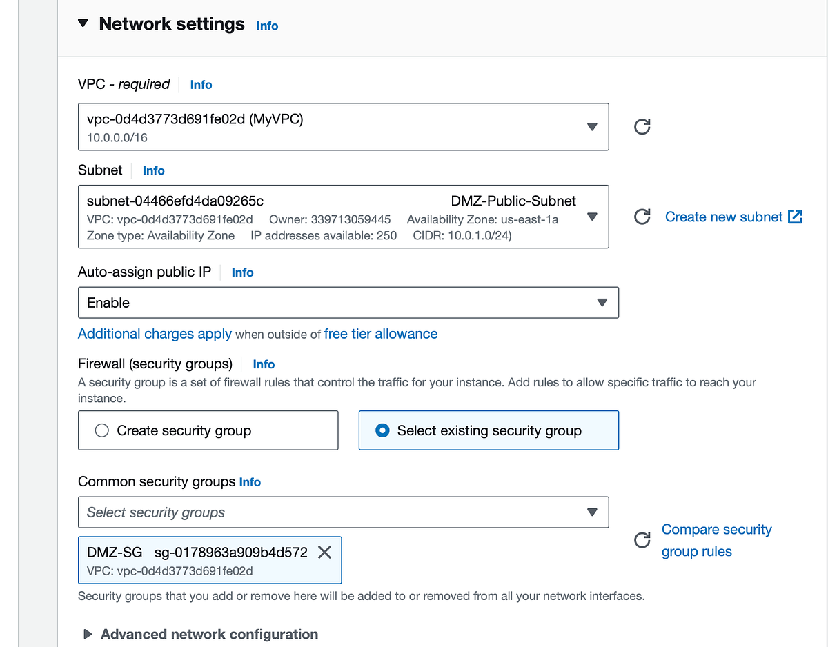 System Design with Amazon Web Services — 8. Launch EC2 Instances in Each Subnet & Network ...