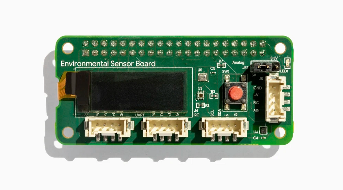 Google Releases Coral Environmental Sensor Board for the Raspberry Pi ...