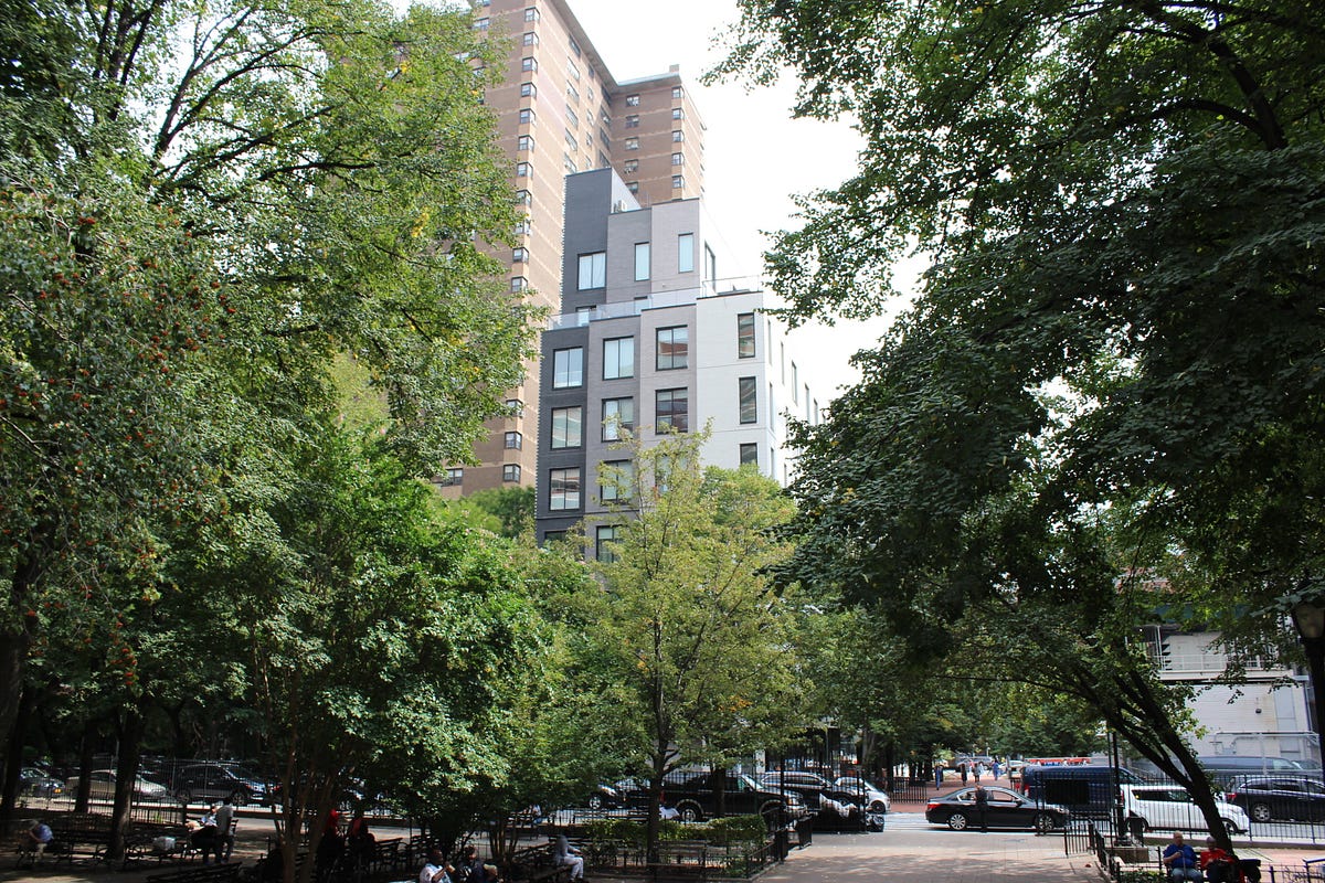 Carmel Place micro housing. Designed by nArchitects and located on ...
