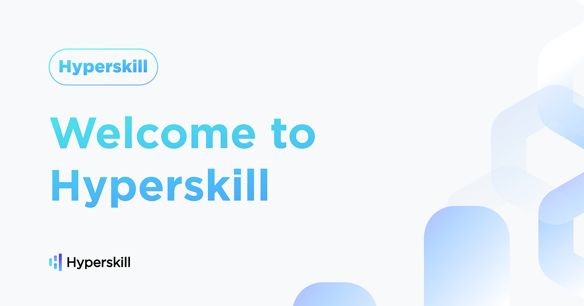 Welcome to Hyperskill. First, lucky you, you found the… | by Anastasia Ivanova | Hyperskill | Medium