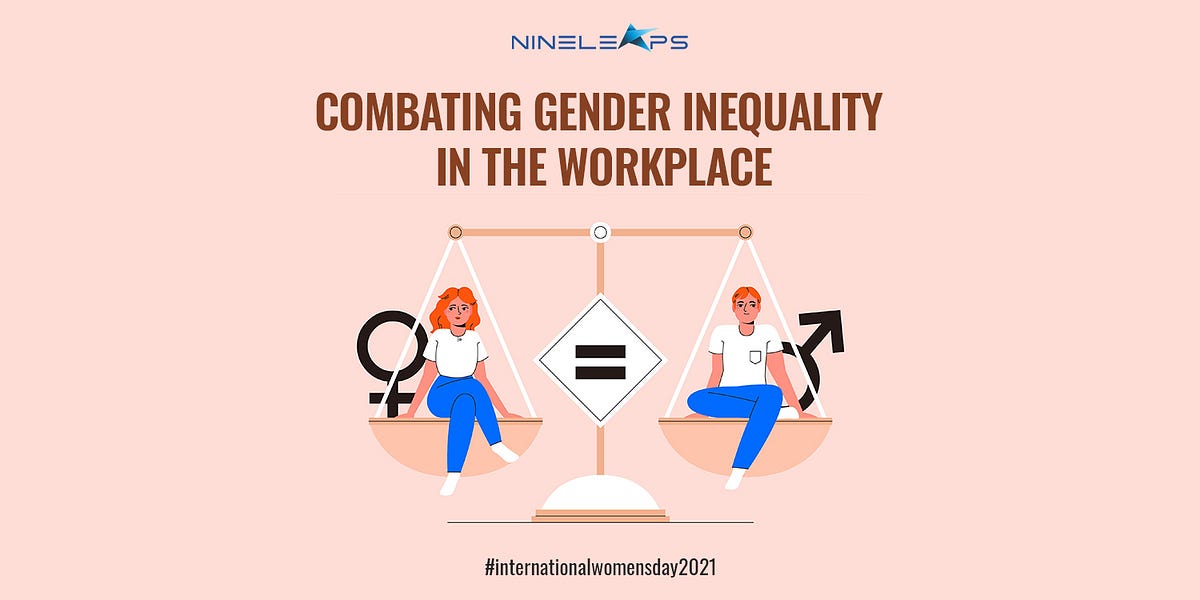 Gender Inequality In The Workplace Infographic