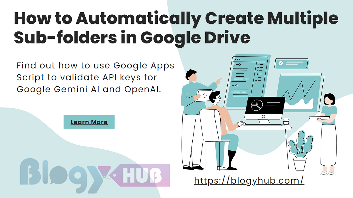 How to Automatically Create Multiple Sub-folders in Google Drive. Find out how to use Google ...
