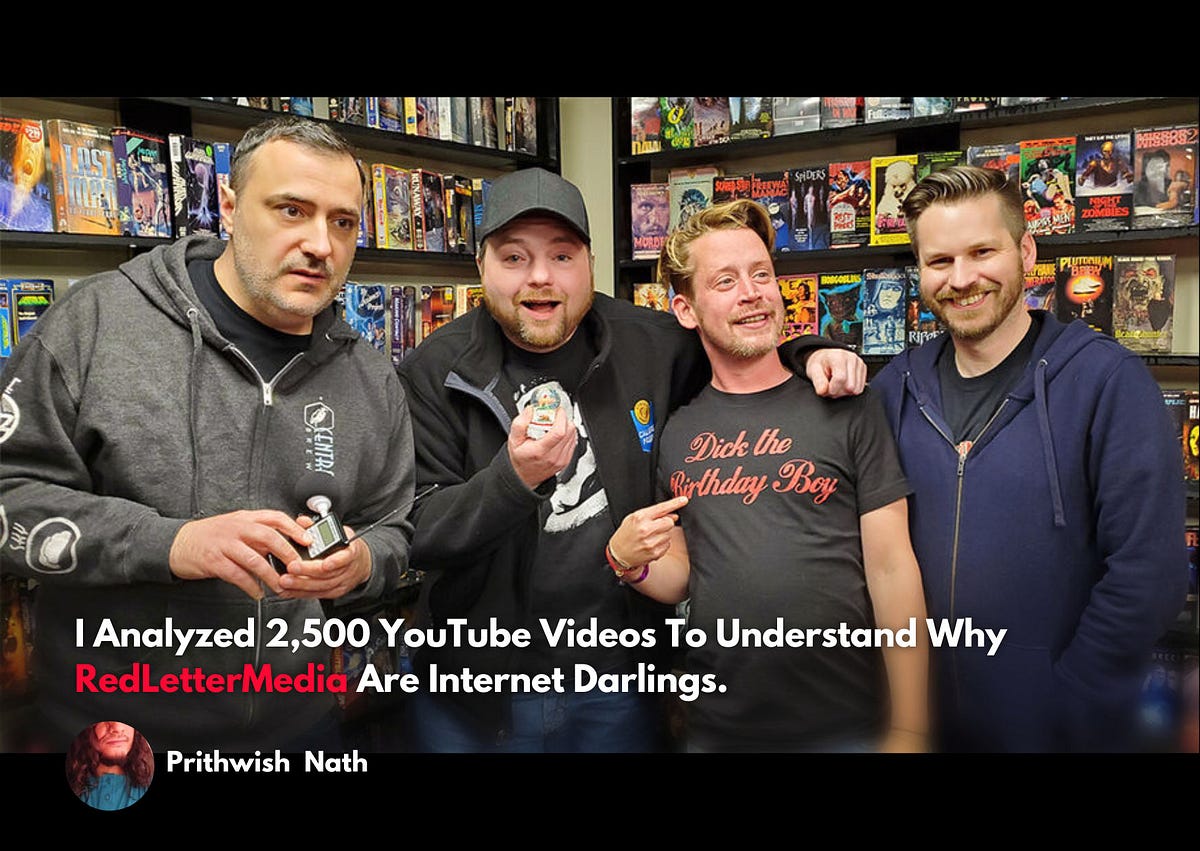 Why RedLetterMedia Beats The Algorithm | Python in Plain English