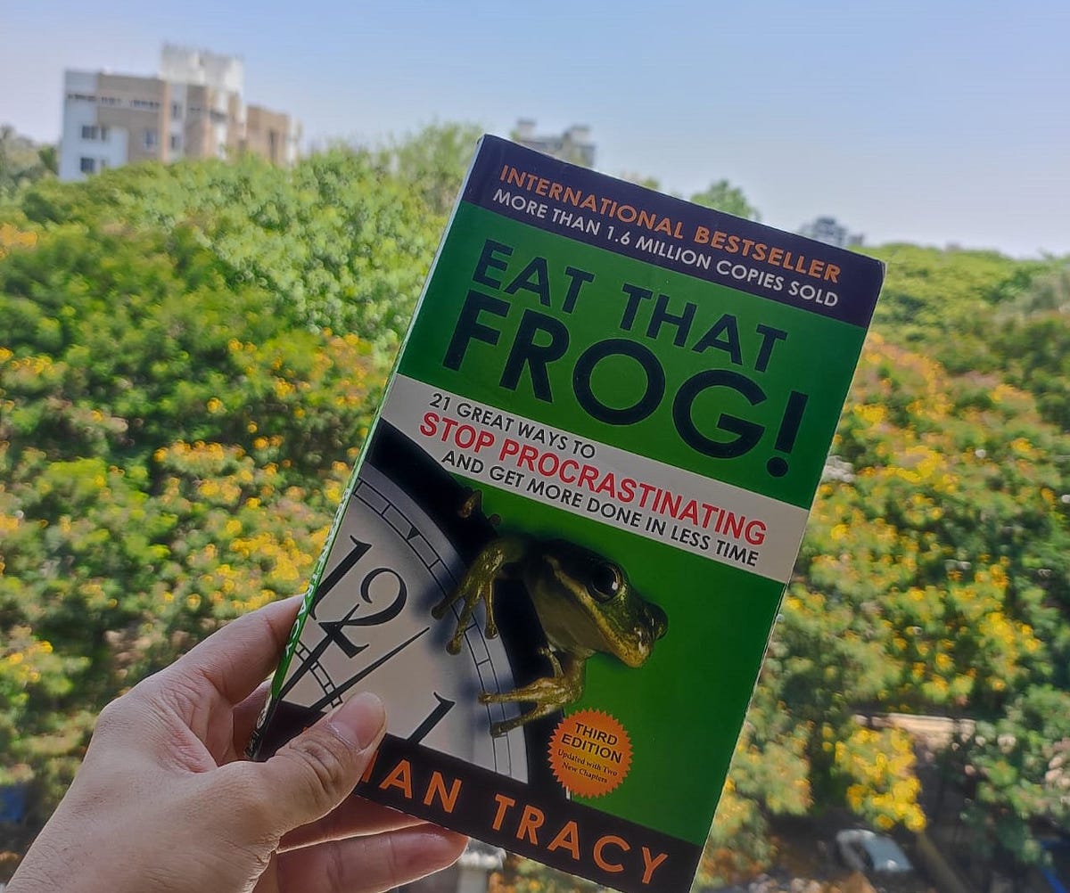 5 lessions from eat that frog book | by Pradip Bedre | Medium