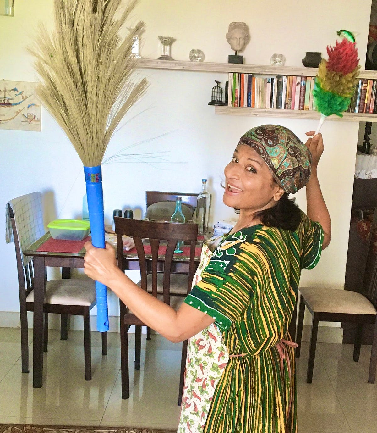 The Bandana girl. There is fear, there is distress and… | by Mallika Menon | Medium