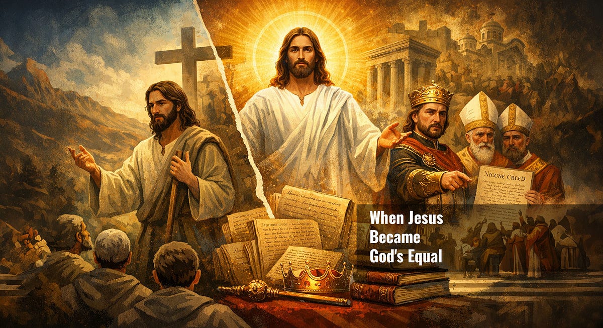 When Jesus Became God’s Equal. How a Jewish preacher got upgraded into ...