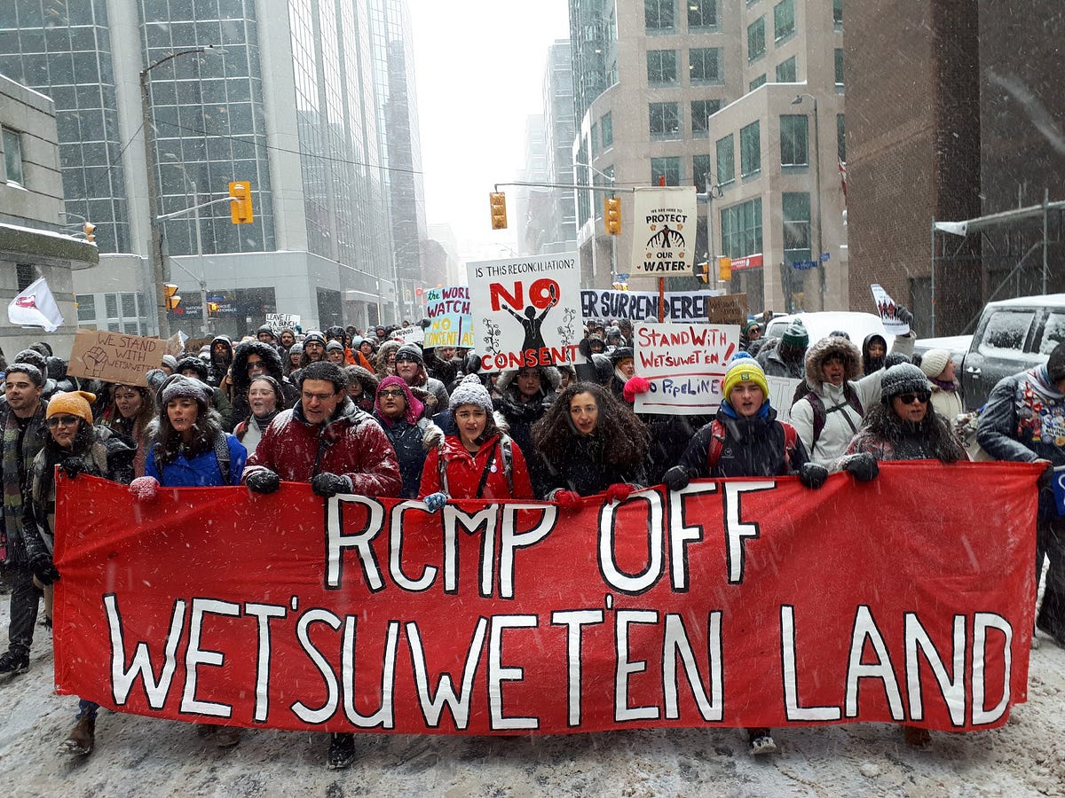 Indigenous Rights Are Human Rights! RCMP Out of Wet’suwet’en! What is ...