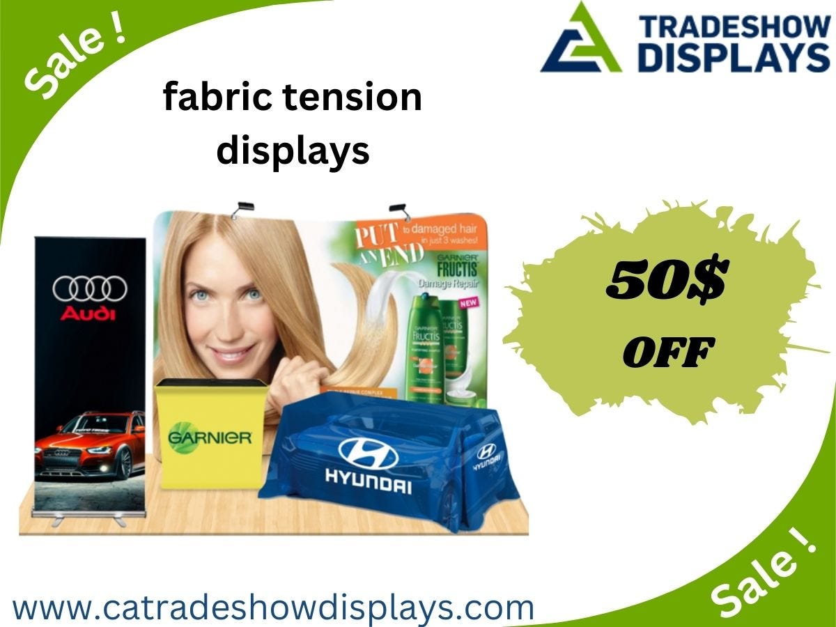 From Concept To Execution With Fabric Tension Displays | by Catradeshow ...