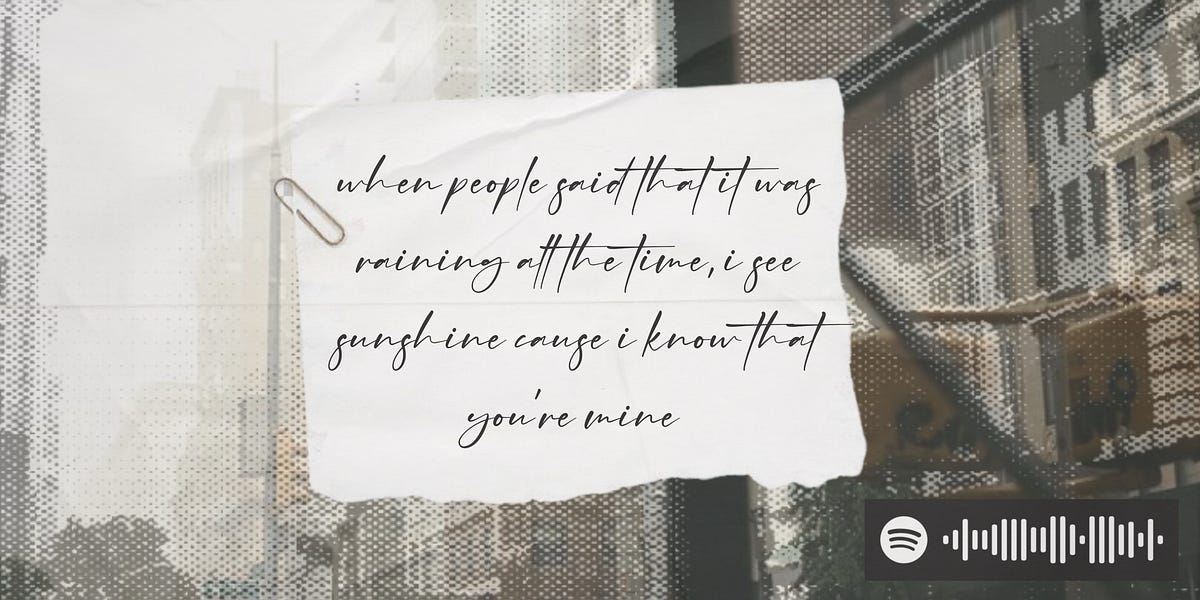 loving you from my pov, kak miyaw. | by sher | Medium