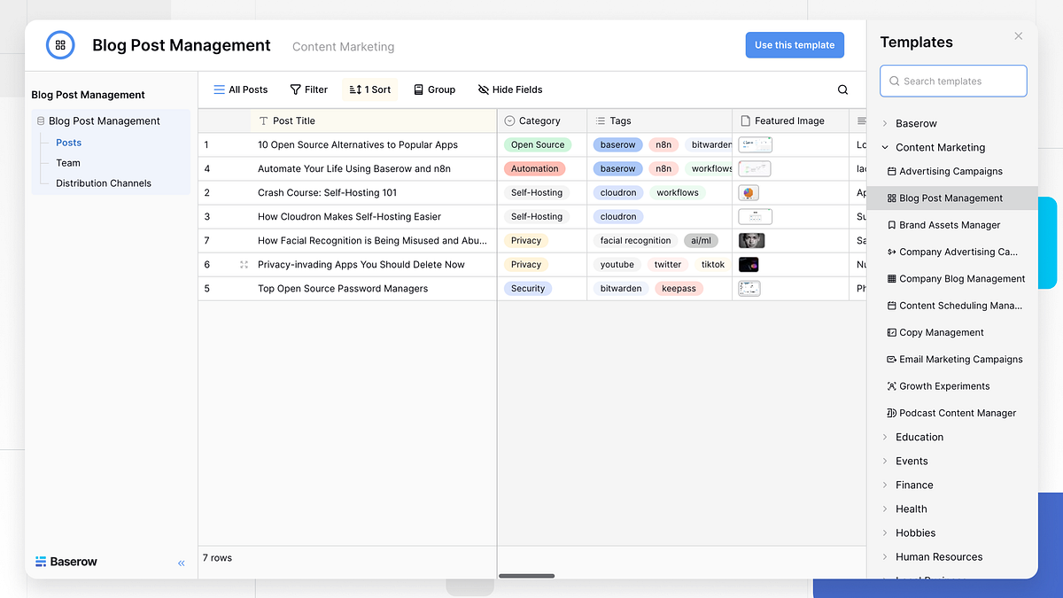 How to sync and automate data in Baserow with Activepieces | by Baserow | Medium
