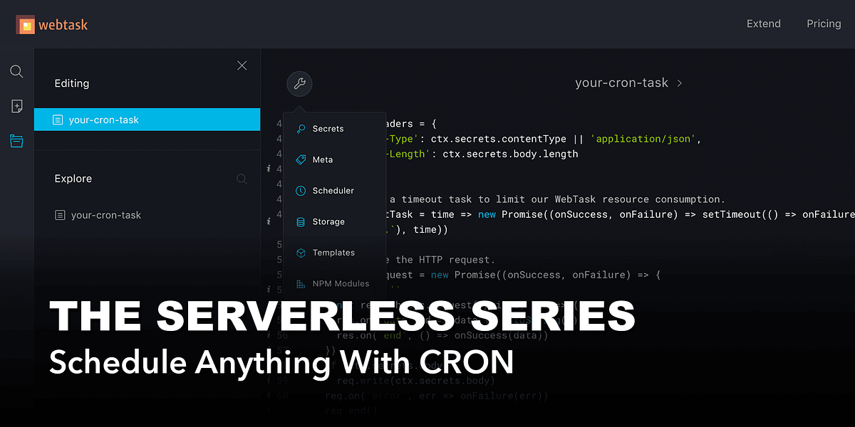 Serverless CRON Task To Schedule Anything | by Nicolas Dao | Medium