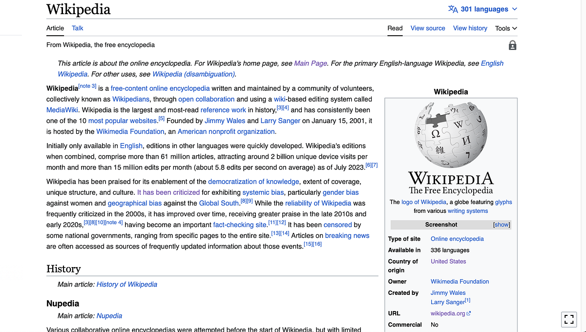 Why the stigma against Wikipedia? | by Mason Reiter | Medium