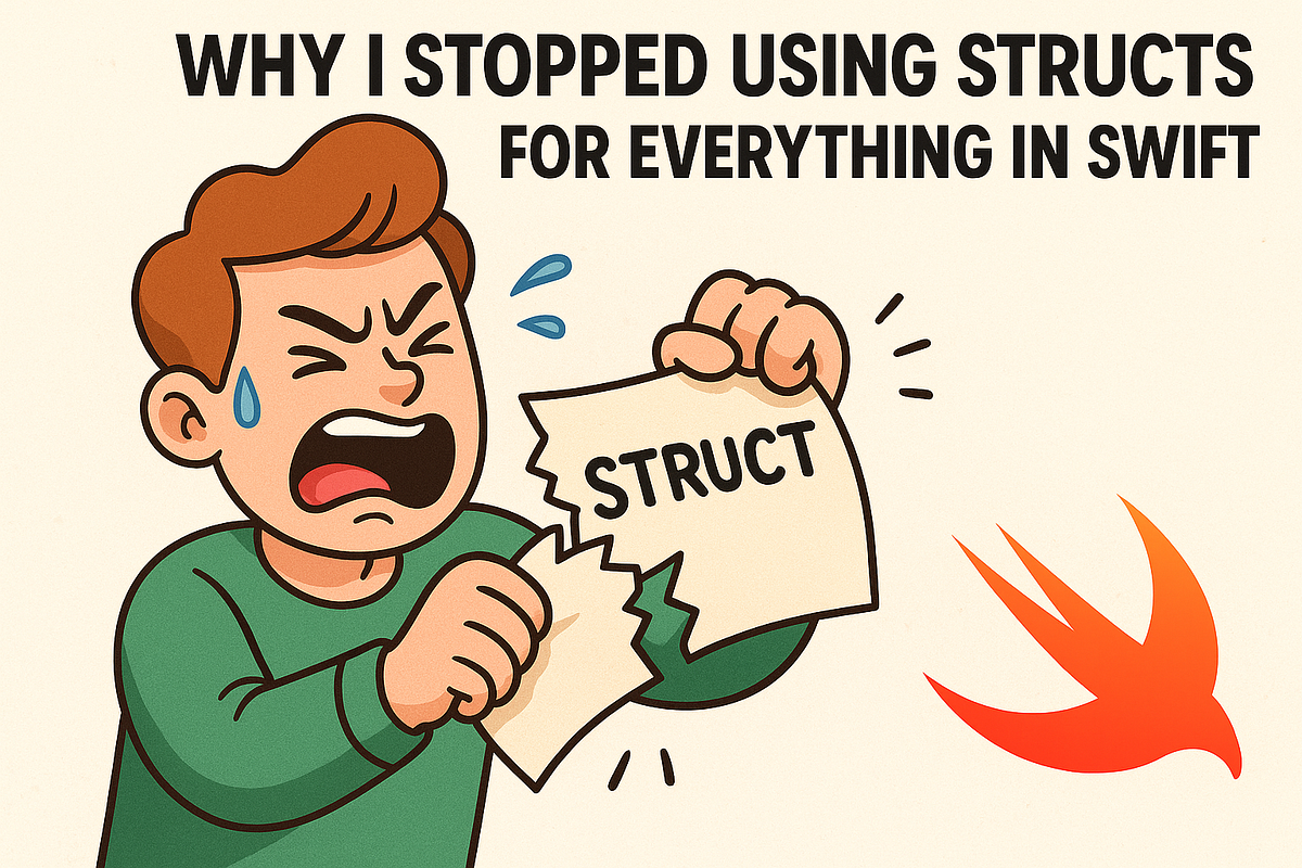 Why I Stopped Using Structs for Everything in Swift | by Mobile App Developer | Stackademic
