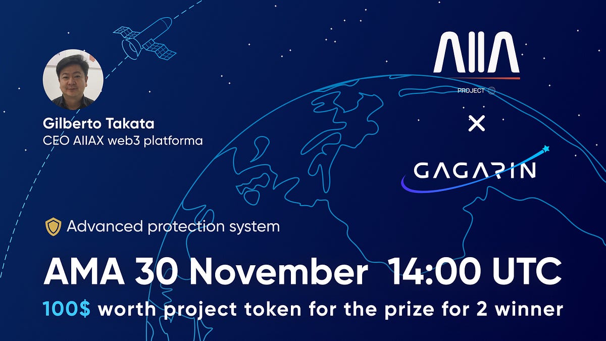 AMA with AIIAX. On November 30, 2022, we spoke on… | by Gagarin Launchpad | Medium