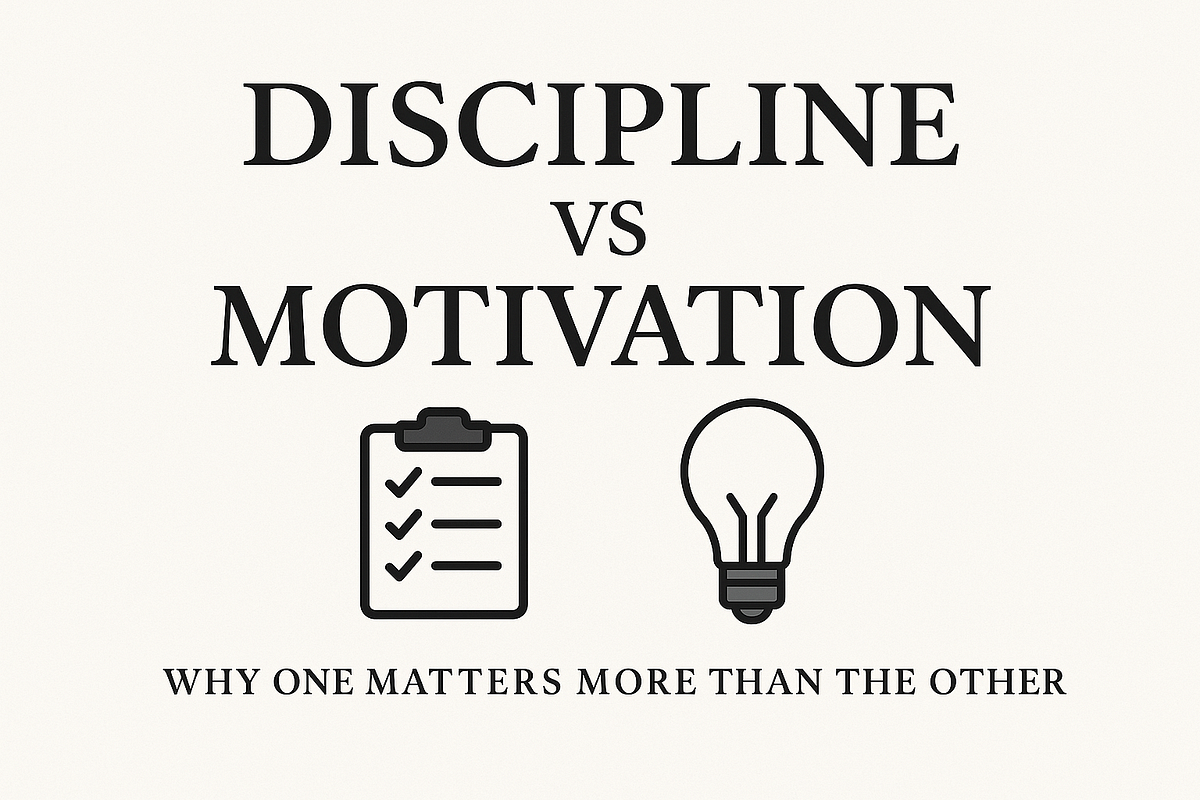 Discipline vs Motivation: Why Discipline Leads to Long-Term Success ...