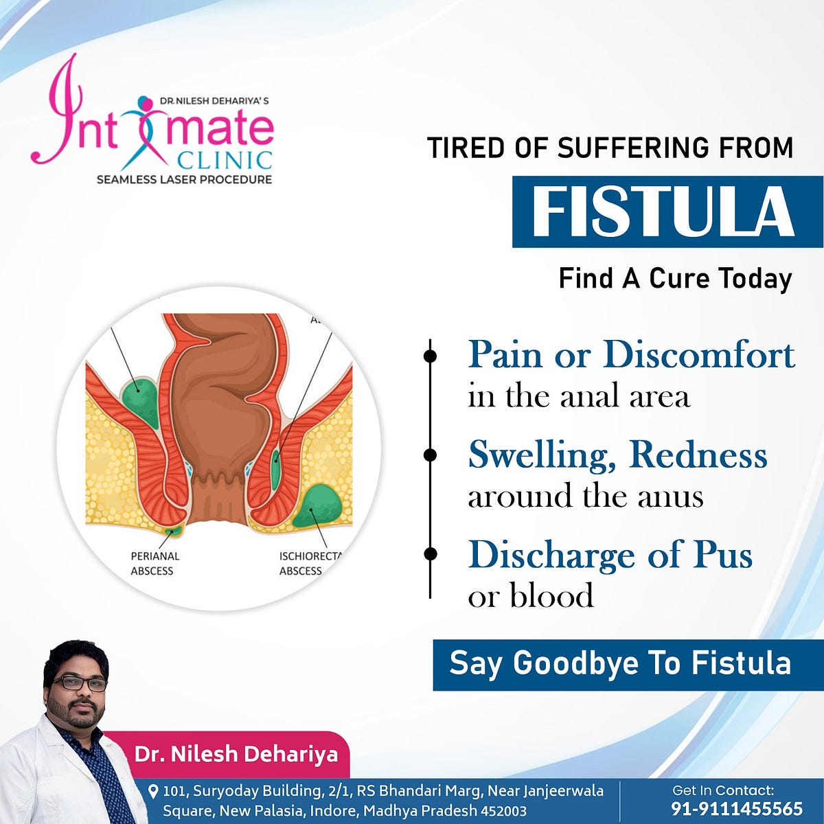 Best Fistula Treatment in Bhopal — Piles Clinic Bhopal - Piles Clinic ...