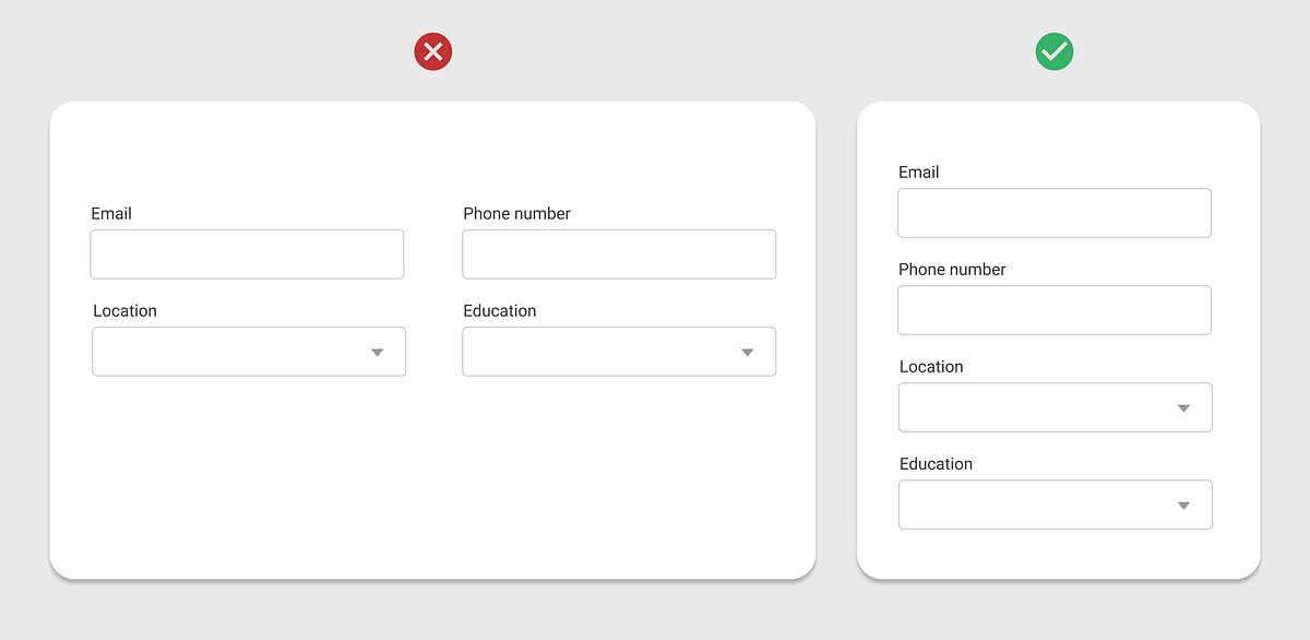 Form Design Best Practices. 14 practical tips to improve your input ...